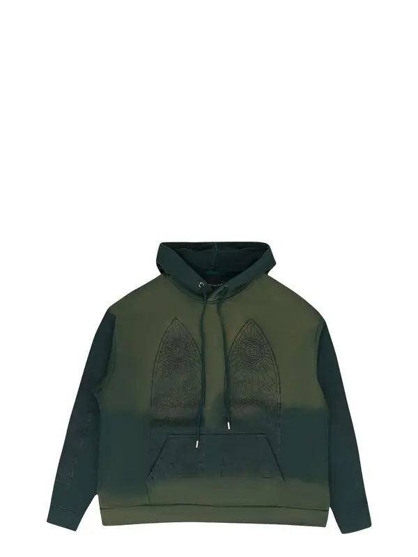 WHO DECIDES WAR Witness Hooded Pullover - Green