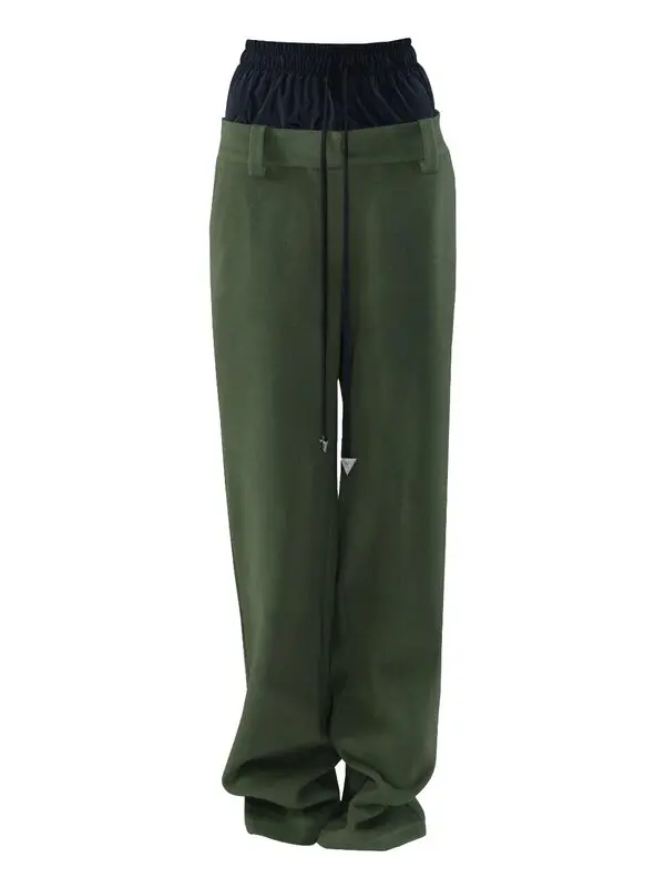 VESTIAIRE D'UN OISEAU LIBRE Hybrid Trousers - Green