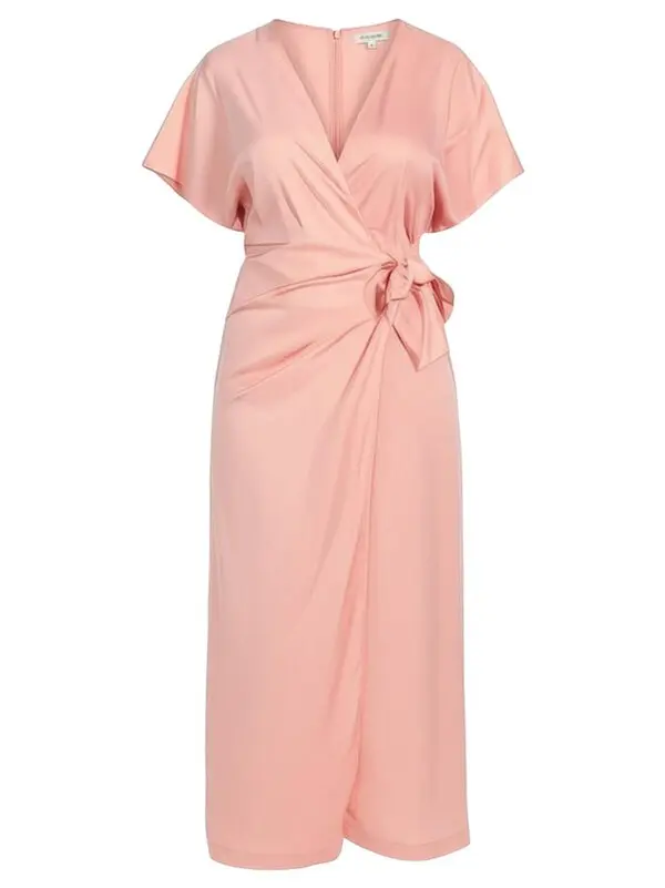 CARLTON JONES Rahja Wrap Dress - Pink