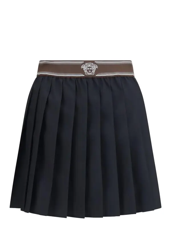 Versace Medusa ’95 Pleated Skirt - Black