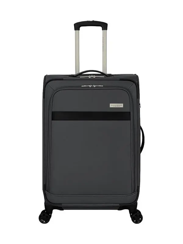 WALLYBAGS Stratford Expandable Spinner Luggage - Graphite