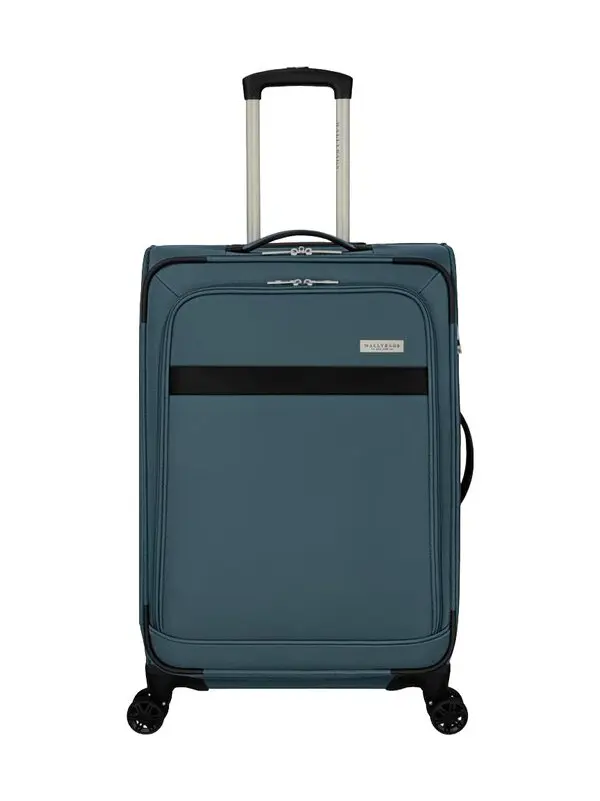 WALLYBAGS Stratford Expandable Spinner Luggage - Teal