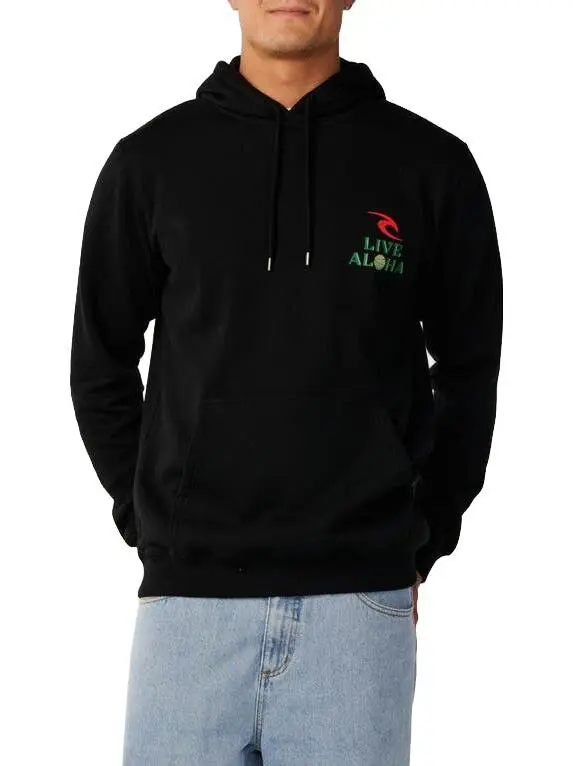 Rip Curl Aloha Spirit Fleece Hoodie - Black
