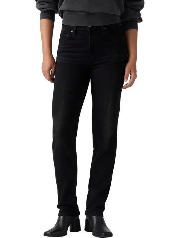 LEVI'S 722™ High Waist Slim Fit Jeans - Worn Midnight