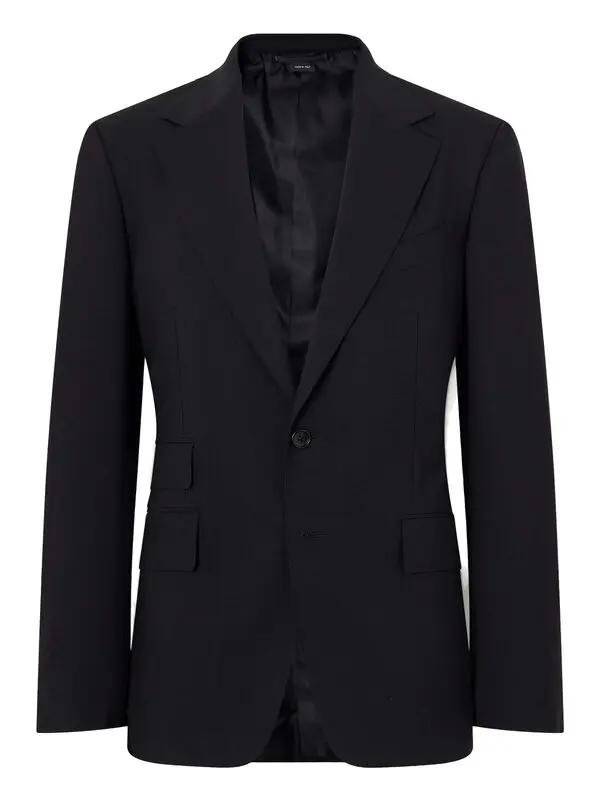 TOM FORD Shelton Stretch-wool Jacket - Black