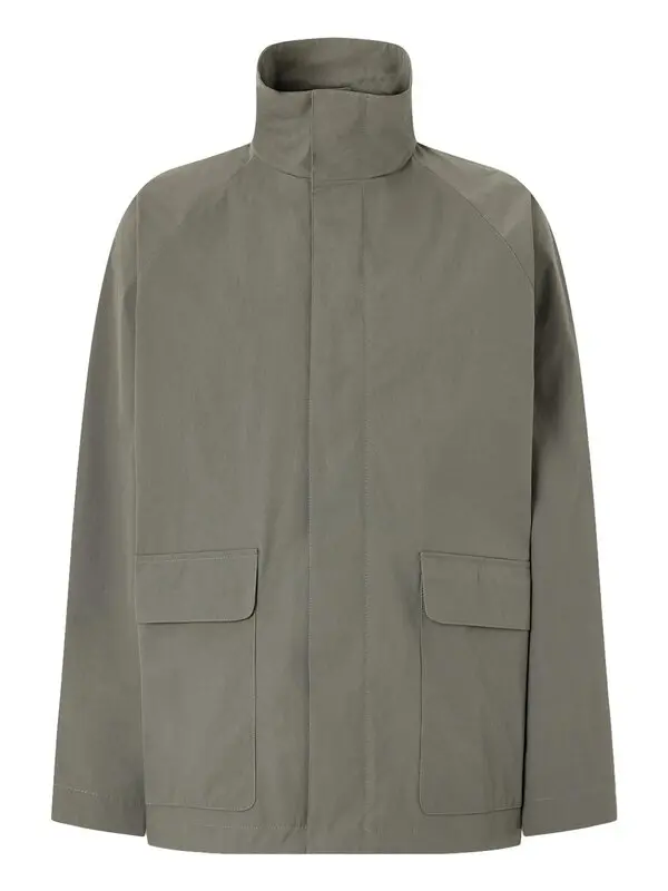 JIL SANDER Poplin Parka - Gray