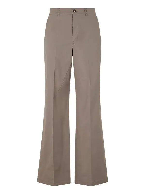 Rick Owens Wide-leg Canvas Trousers - Neutrals