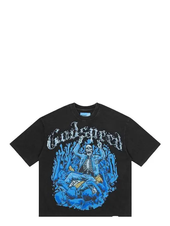 GODSPEED Crowd Surf T-shirt - Black