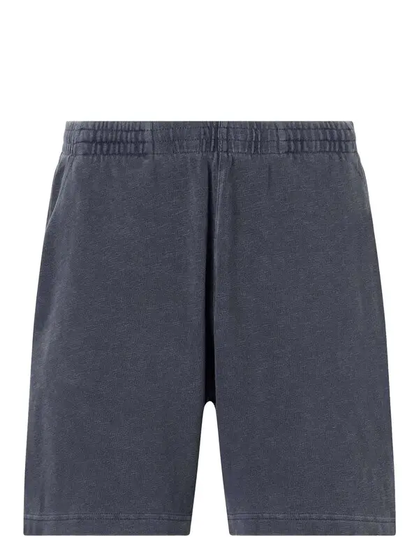 Carhartt Work In Progress Harper Straight-leg Cotton-jersey Shorts - Gray