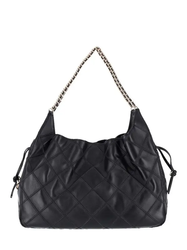 Tory Burch Fleming Large Tote Bag - Black
