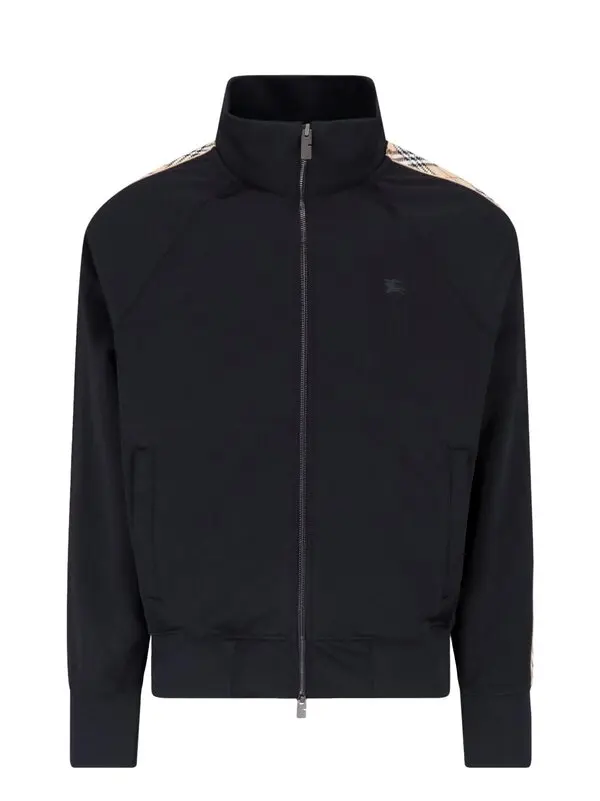 Burberry Sweatshirt "check - Black