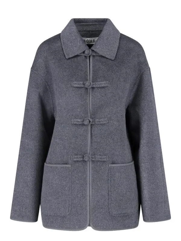 RÓHE Wool And Cashmere Jacket - Gray