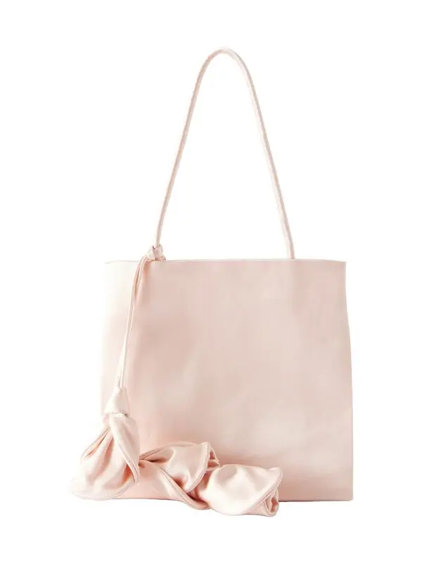 Magda Butrym Julia Satin Tote - Pink