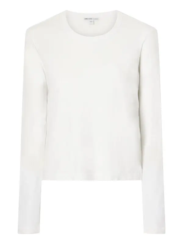 JAMES PERSE Cotton-jersey T-shirt - White