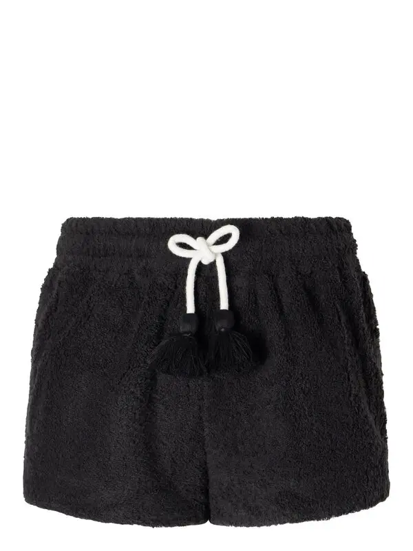 Cap D'antibes Cap D’antibes Kelly Cotton-terry Shorts - Black