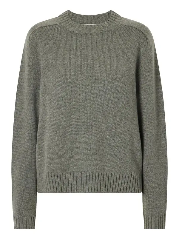 TWP New Jill' Cashmere Crew Neck Sweater - Green