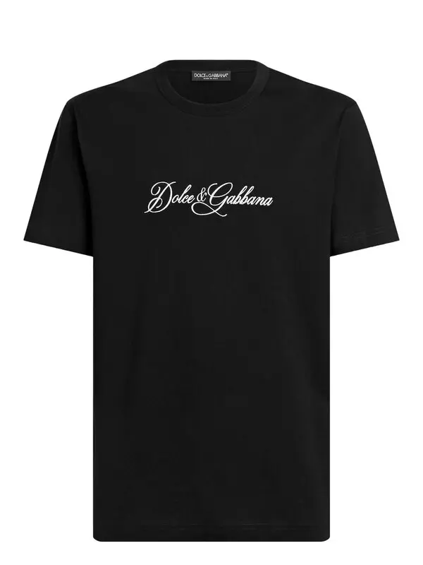 Dolce & Gabbana Cotton T-shirt - Black