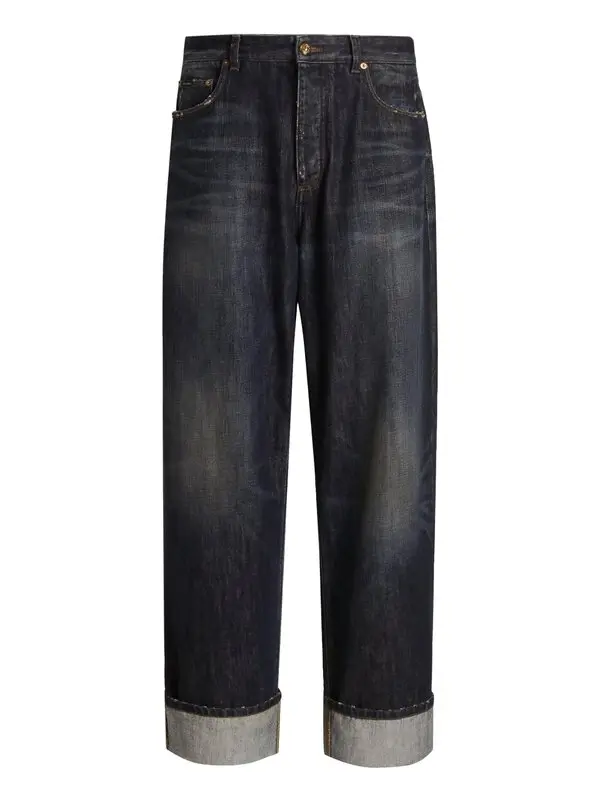 Dolce & Gabbana Denim Trousers - Multicolor