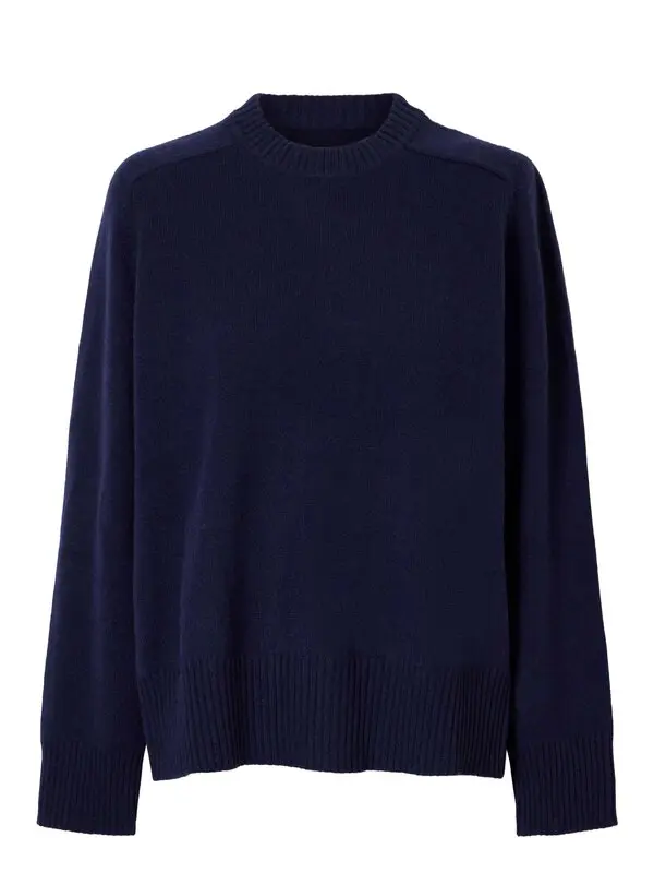 Loulou De Saison Baltra Cashmere Sweater - Navy