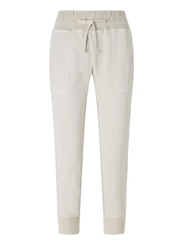 JAMES PERSE Cotton Tapered Pants - Ivory