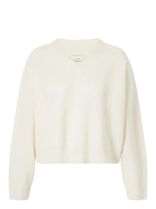 Loulou De Saison Anzor Cashmere Sweater - Neutrals