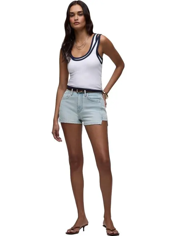 Hudson Jeans Harlow Gusseted Short - Waters