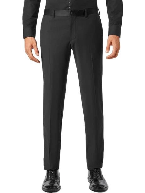Philipp Plein Slim Fit Evening Trousers - Black