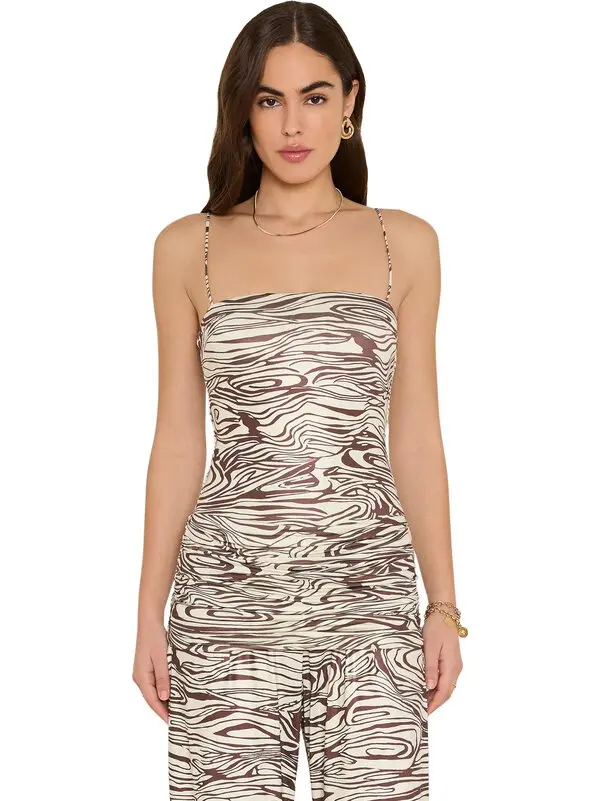 Amanda Uprichard Pippa Top - Aurora Print