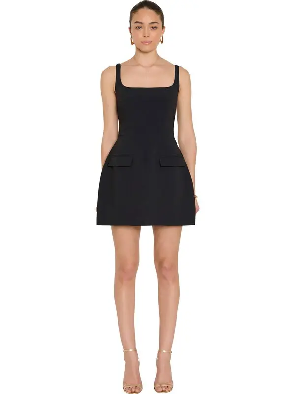 Amanda Uprichard Lily Dress - Black