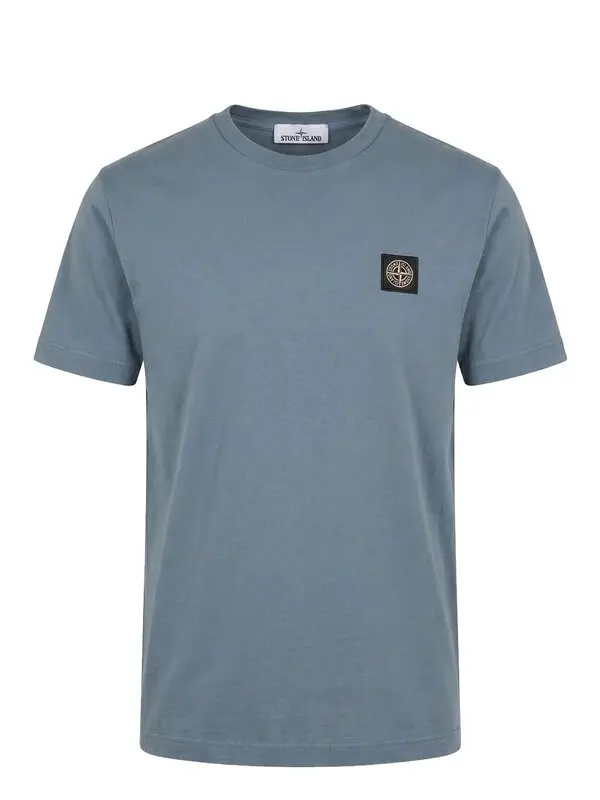 Stone Island Cotton Jersey Garment Dyed T-shirt - Multicolor