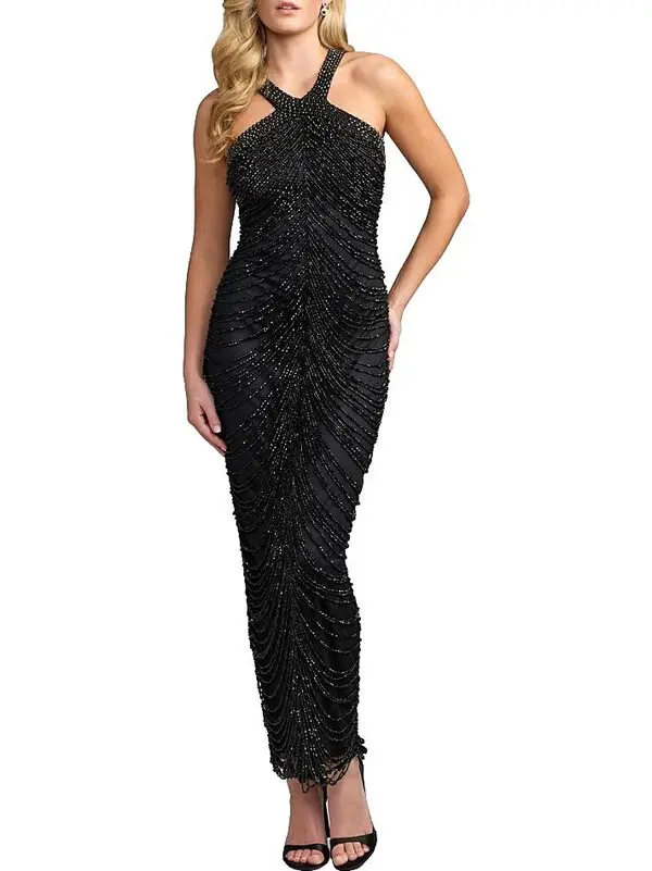 Mac Duggal Maxi Gown - Black