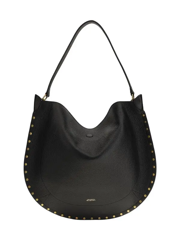Isabel Marant Étoile Oskan Hobo Shoulder Bag - Black