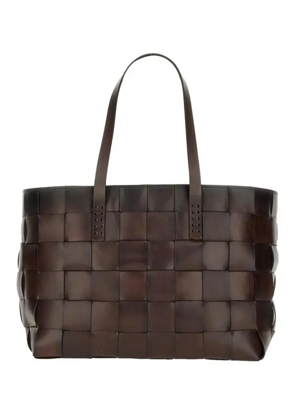 Dragon Diffusion Double-handle Handbag - Brown