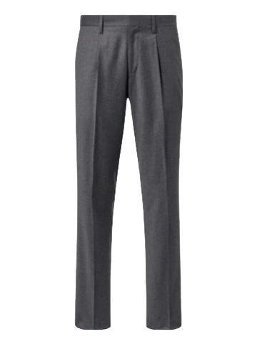 LARDINI Wool And Cashmere Tailored Suit Pants - Black