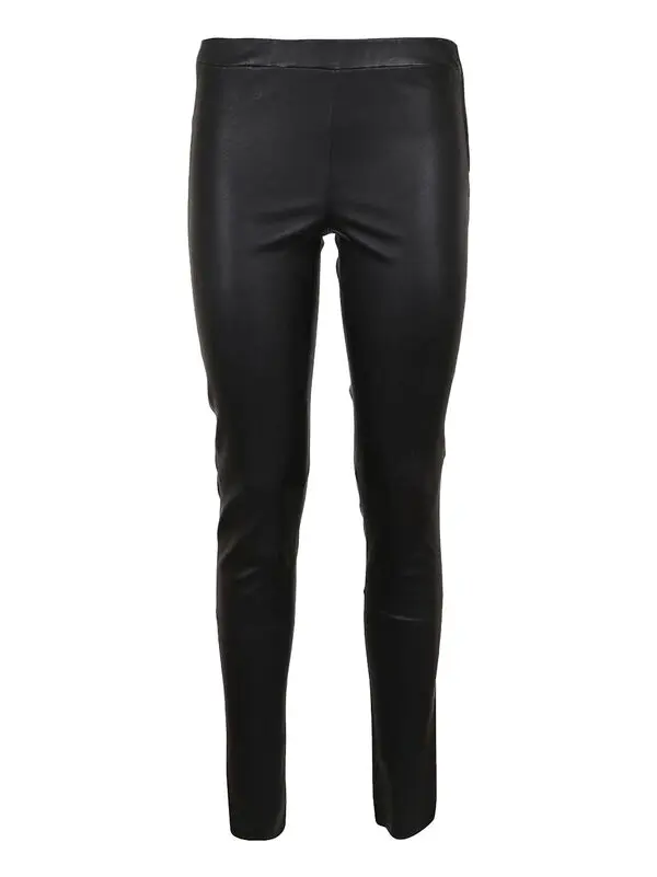 ARMA Skinny Leather Trousers - Black