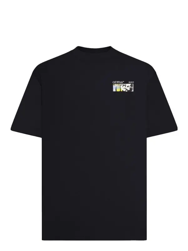 Off-White Industrial Arrow Crewneck T-shirt - Black