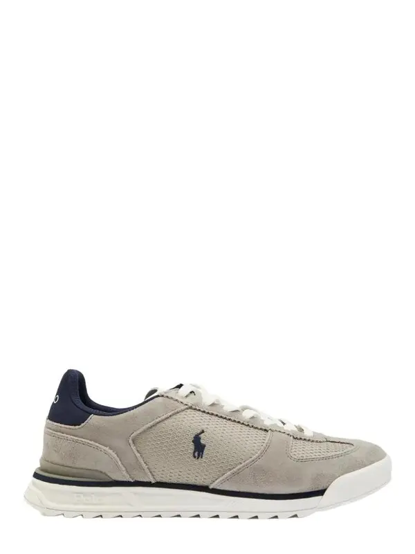 Polo Ralph Lauren Varick Logo Detail Sneakers - Nude