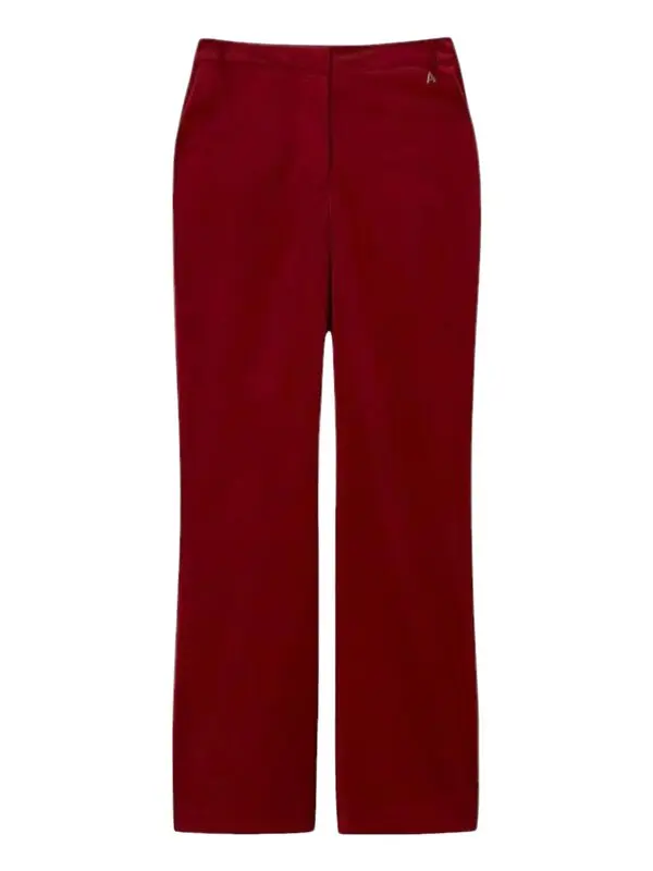 TWINSET Flared Leg Trousers - Red