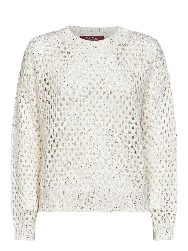 Max Mara Sequinned Boxy Jumper - No