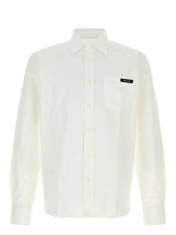 Prada Long-sleeved Button-up Shirt - No