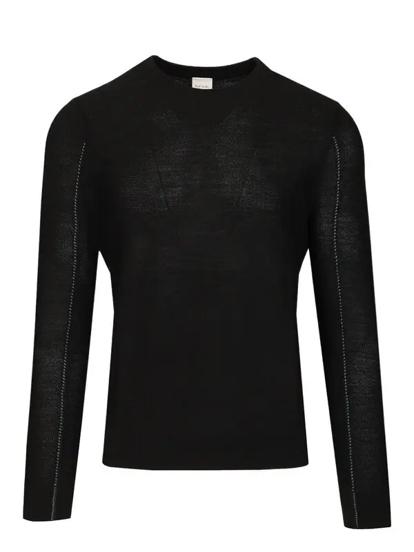 Paul Smith Long-sleeve Crew Neck Sweater - Black