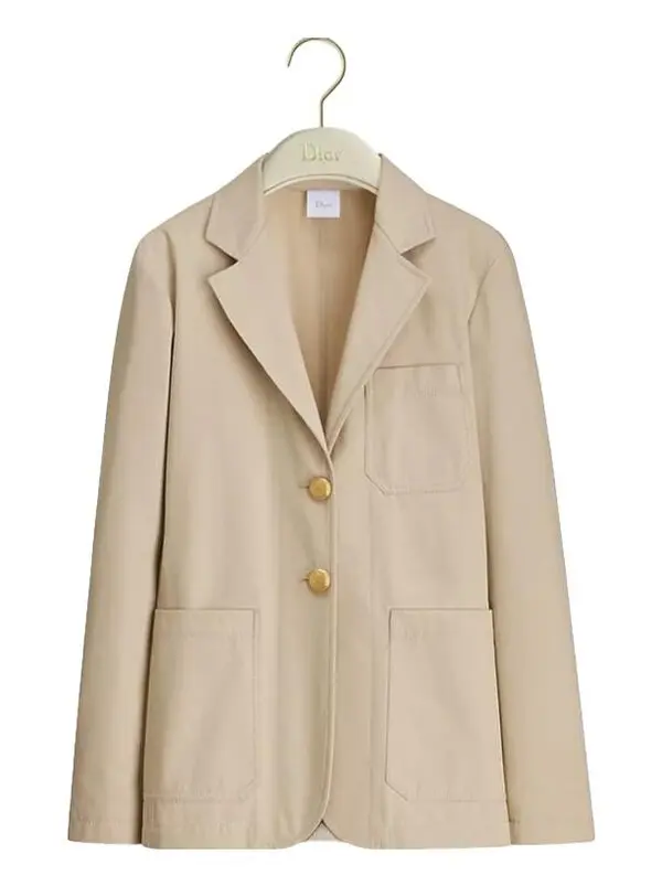 Dior Fitted Jacket - Beige