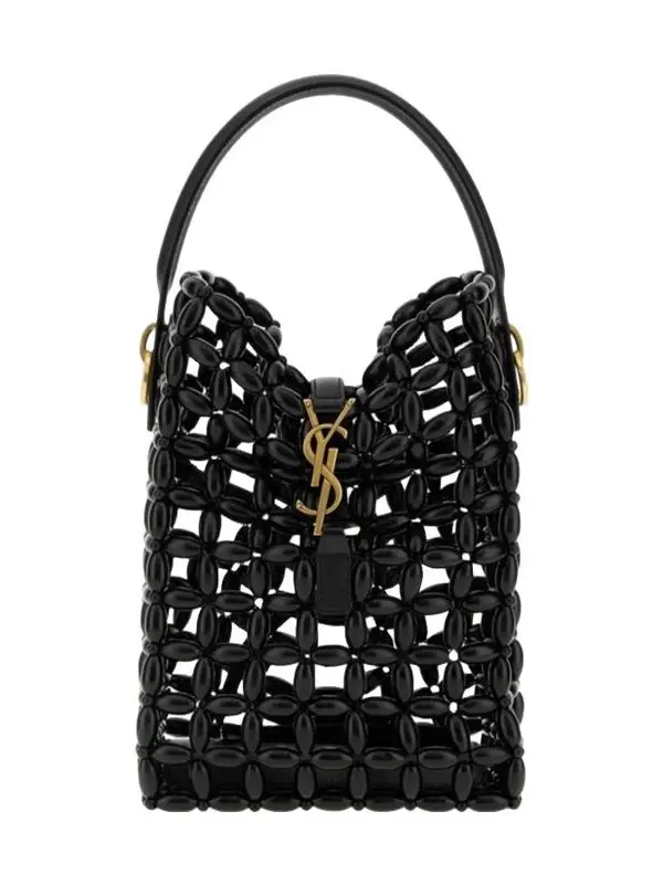 Saint Laurent Logo Tote Bag - Black