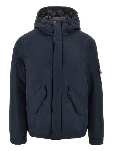 Stone Island Long-sleeve Hooded Jacket - Blue