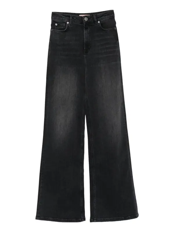 TWINSET Wide-leg Jeans - Black