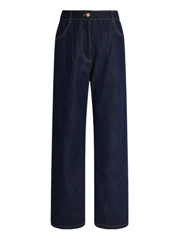 PATOU Belt Loop Jeans - Black