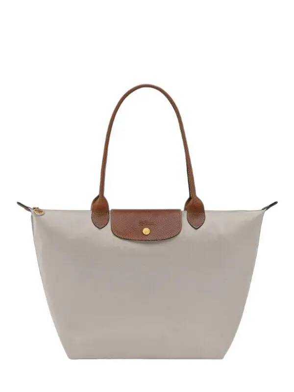 Longchamp Le Pliage Large Shoulder Bag - Pebble