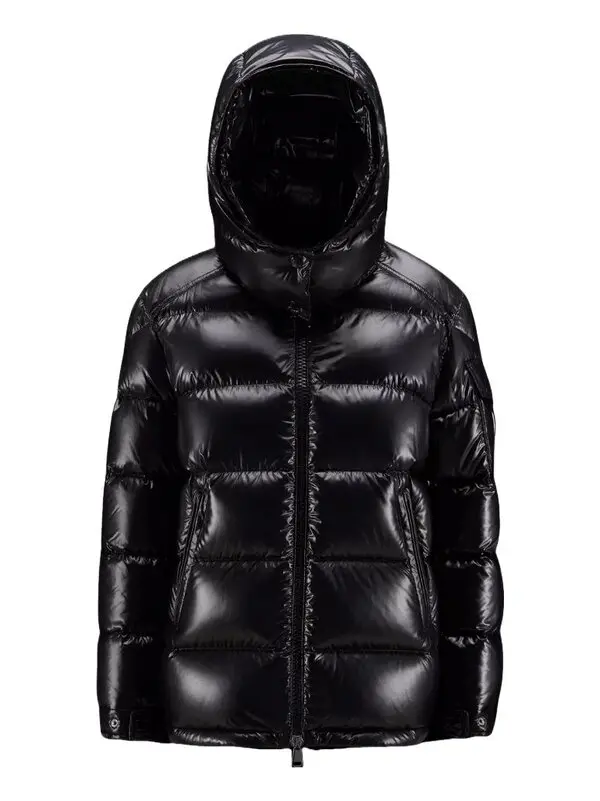 Moncler Maire Zip-up Hooded Jacket - Black