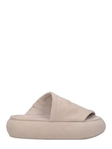 Marsèll Leather Flatform Sandals - Taupe