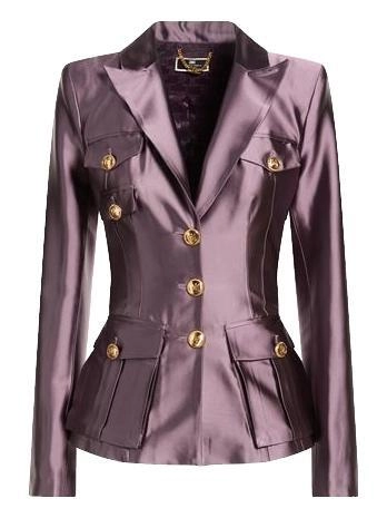 Elisabetta Franchi Single-breasted Blazer - Mauve
